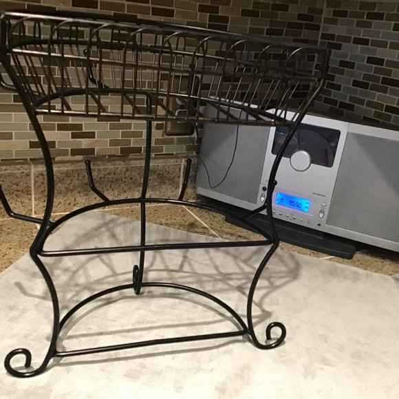 Storage & Organization | Multipurpose Thick Black Wire Rack | Poshmark